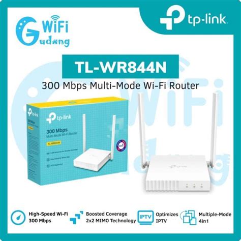 Promo Tanpa Merk Tp Link Tl Wr N Mbps Multi Mode Wi Fi Router Port Lan Tahun Ini Aja Kak