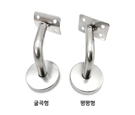 아이베란다 핸드레일 브라켓 스텐 계단손잡이 안전바 난간 철물 Lf 평평형 아이베란다 공식몰 Diy목공자재