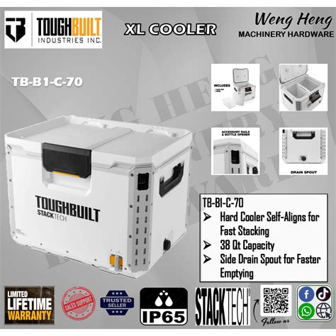 Toughbuilt Stacktech Cooler Xl Model Tb B1 C 70 Shopee Malaysia
