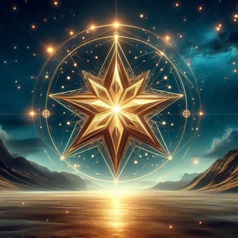 Digital Art Cosmic Star Illustration Ai Generated Image