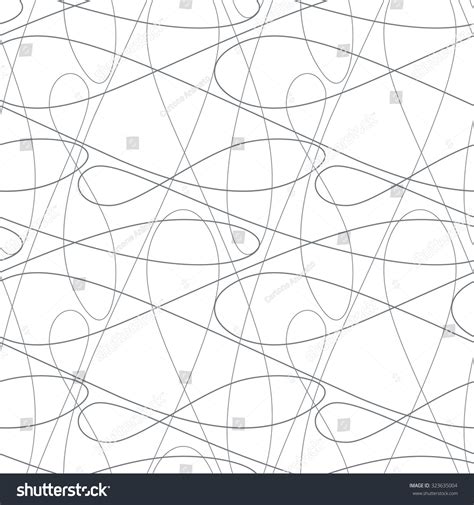 Linear Pattern Grid Curve Seamless Vector Stock Vector Royalty Free 323635004 Shutterstock