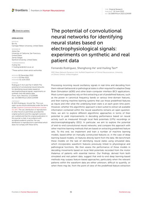 pdf the potential of convolutional neural networks for identifying