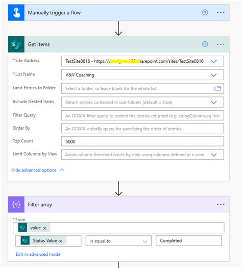 calculate the count of sharepoint list items and then record in an