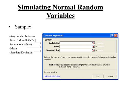 PPT Simulating Normal Random Variables PowerPoint Presentation Free Download ID 1273463