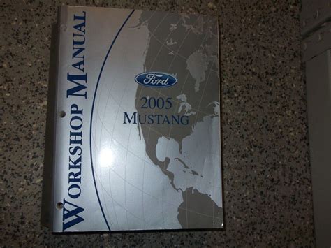 2005 Ford Mustang Gt Cobra Mach Service Shop Repair Workshop Manual Oem