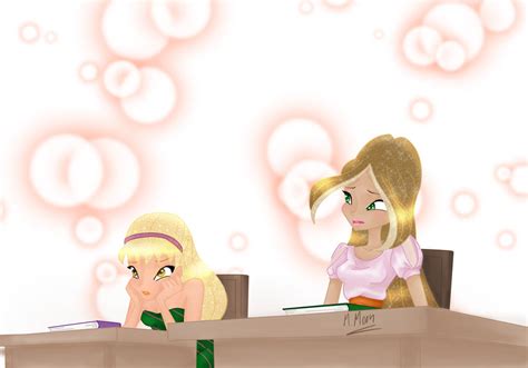 Flora Und Stella Winx Club By Mellymoon12 On Deviantart