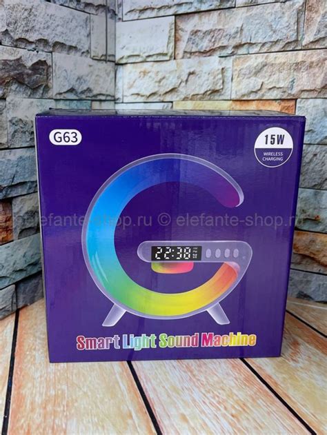 RGB-светильник Smart Light Sound Machine G63 White (96)