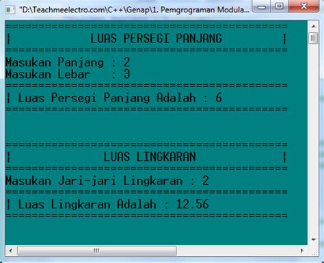 Contoh Program Pointer Bahasa C Weilasopa