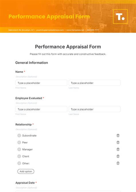 Free General Health Appraisal Form Template To Edit Online