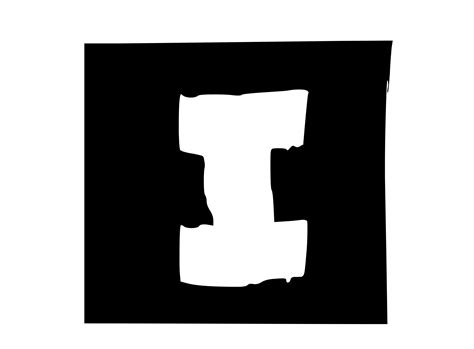 Inverted Square Stamp With Mono I Graphic By Graphicsbam Fonts