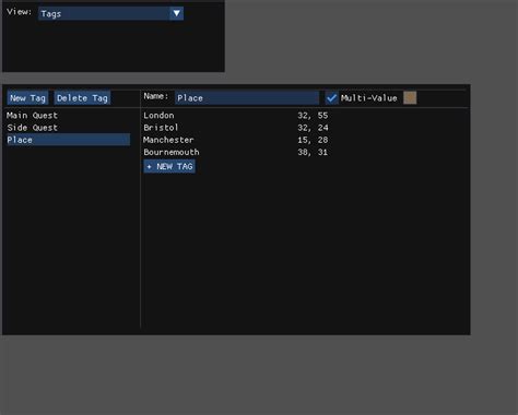 Patch 1 1 Tag Management StoryDev Character Generator By DesindaDev