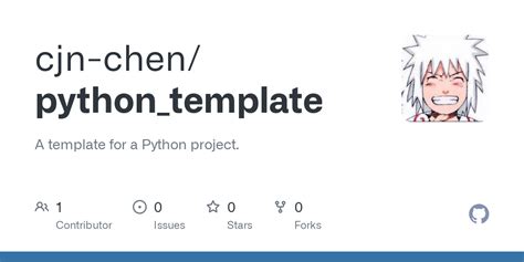 GitHub Cjn Chen Python Template A Template For A Python Project