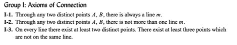 Solved Given Two Distinct Lines Prove From Group I Of