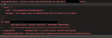 Using Webhook Url In Azure Pipeline To Send Microsoft Teams Notification Stack Overflow
