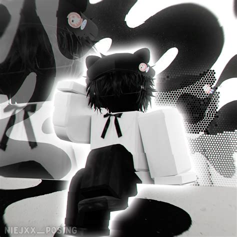 роблокс позинг Roblox Gfx Niejxxgfx In 2025 Roblox Anime Save