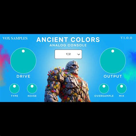 Ancient Colors Analog Console Plugin Vox Samples