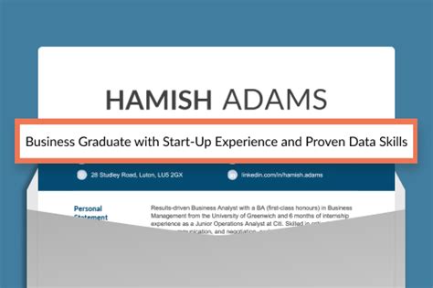 CV Headline Examples And Writing Tips To Stand Out