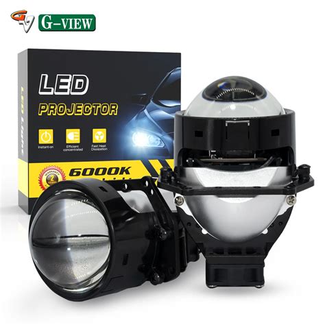 Lens For Led Light Bi Led Laser Projector H4 H7 H11 Led Headlights 12v Projector Headlights Bulb