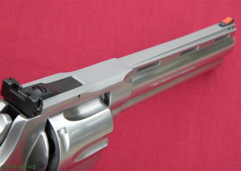 Pistols Colt Python 6 Barrel Stainless Steel New In Box