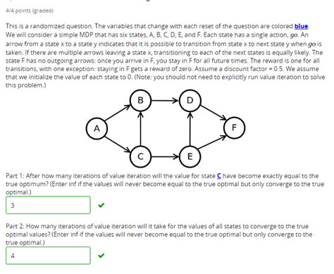 Machine Learning Why Does This Value Iteration Example Converge In A