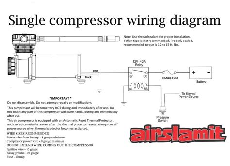 Pressure Switch Wiring Diagram For Air Compressor