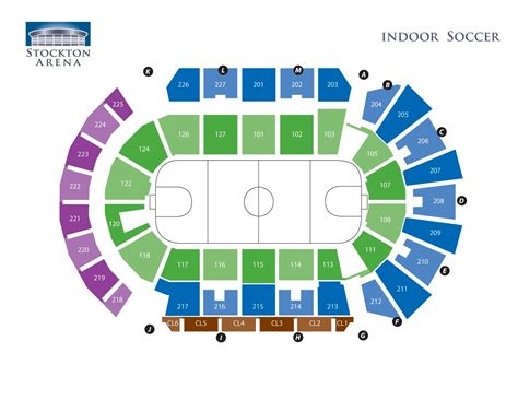 Seating Chart Adventist Health Arena Stockton California