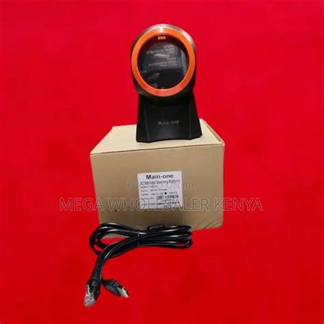 Ergonomical Design 2d Desktop Table Mount Barcode Scanner In Nairobi