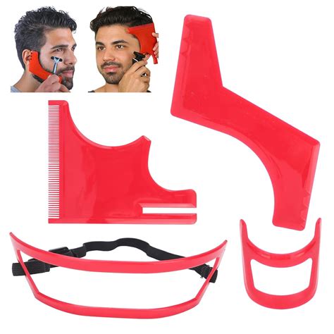 Tingzi Beard Hairline Shaping Tool Kit For Men Beard Shaping Tool Kit