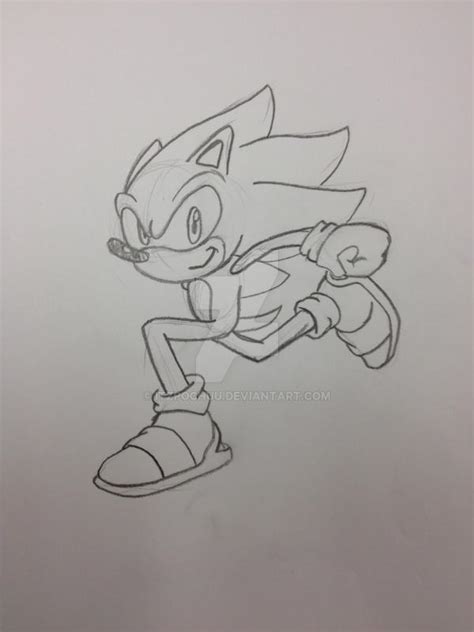 Redrawn Ohs Sonic Run By Itzpochuu On Deviantart