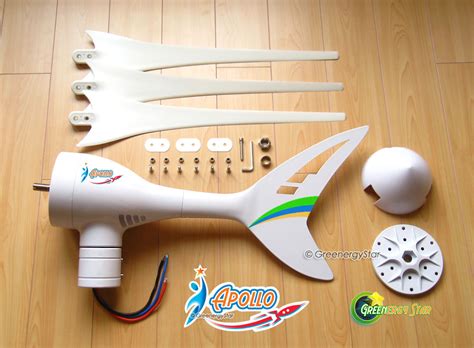 Apollo Max 550 W 12v Ac Magnet Wind Turbine Generator 3 Blade Charge