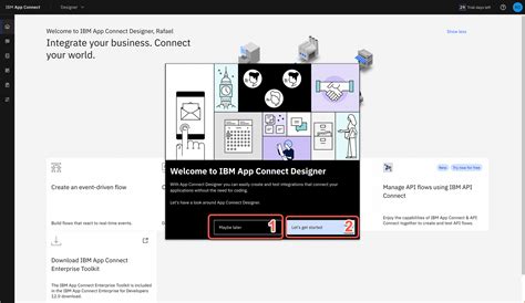 accessing ibm api connect and ibm app connect on aws