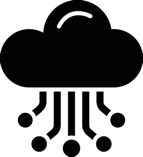 Cloud Hosting Vector Icon Design Illustration 33248361 Vector Art At