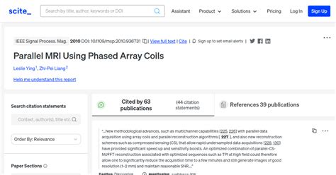 Parallel Mri Using Phased Array Coils
