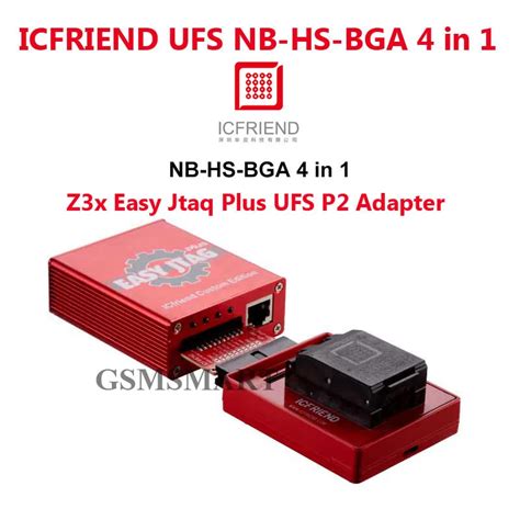 Icfriend Ufs 4in1 Nb Hs Bga Complete Socket Gsm Kart