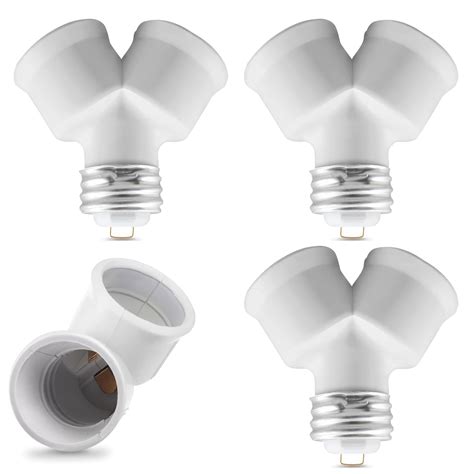 Twin Light Bulb Adapter Leviton 660 Watt Keyless Twin Socket Lamp