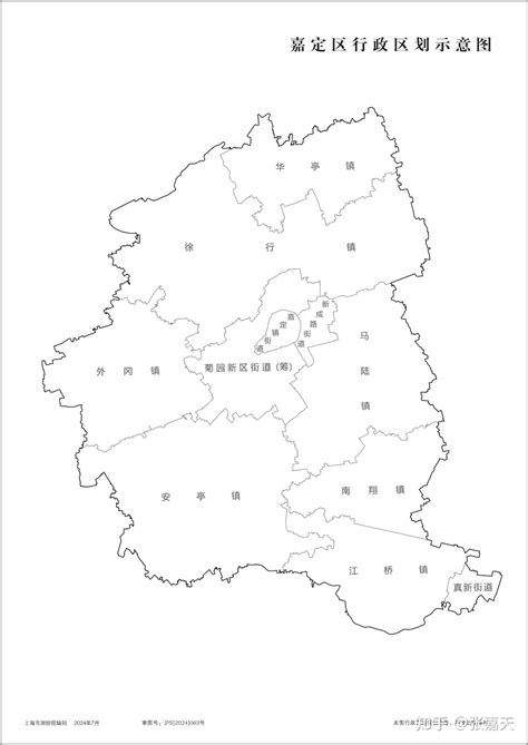 上海市行政区划标准地图合集 知乎