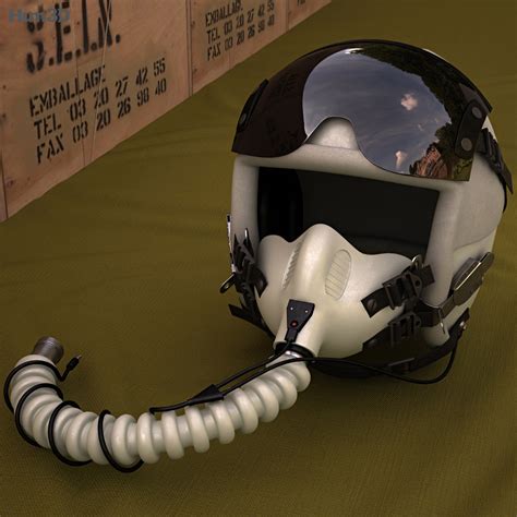 Pilot Helmet 3d Model Download Armor On