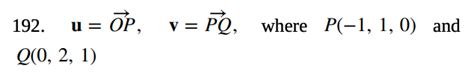Solved In The Following Exercises Vectors U And V Are Chegg Com