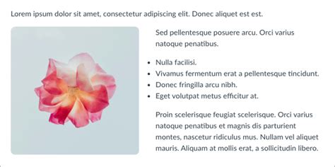 Why Isnt There Space Between My List And A Left Floated Image