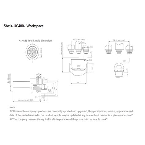 5 Axis Uc400 High Speed Five Axis Machining Center Manufacturersupplier