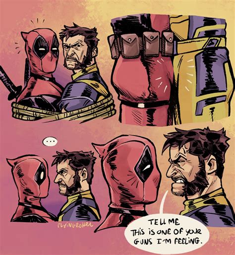 Deadpool And Wolverine Marvel And 4 More Drawn By Flyingrotten Danbooru