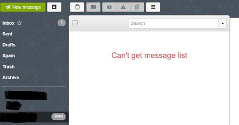 Rainloop Cannot Open Mail Folders With Large Quantities Of Messages