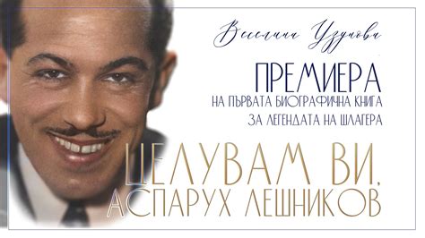 Представяне на книгата Целувам ви Аспарух Лешников