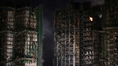 Hong Kong High Rise Fire Death Toll Hits 128 As Search Continues