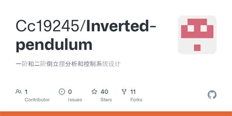 Inverted Pendulum二阶倒立摆order2calcm At Master · Cc19245inverted