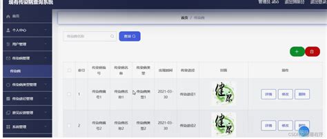 Javaphpnodejspython现有传染病查询系统【2024年毕设】 Csdn博客