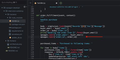 Tagging Traces Aws Modernization Workshop Observability With Epsagon