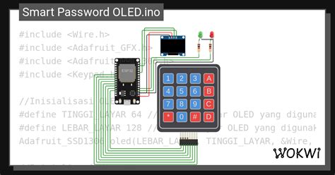 Smart Password O Wokwi Esp32 Stm32 Arduino Simulator