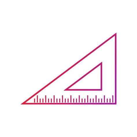 Premium Vector Geometry Gradient Icon Vector Illustration