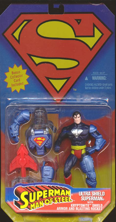 Dc Superman Man Of Steel Ultra Shield Superman Kenner Action Figure